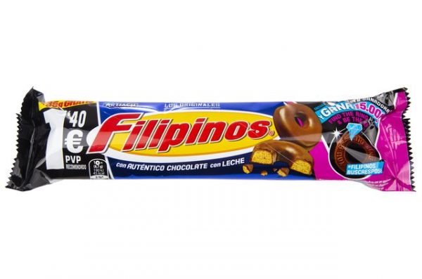 GALLETAS FILIPINOS CON AUTENTICO CHOCOLATE CON LECHE ARTIACH 93+35G ...