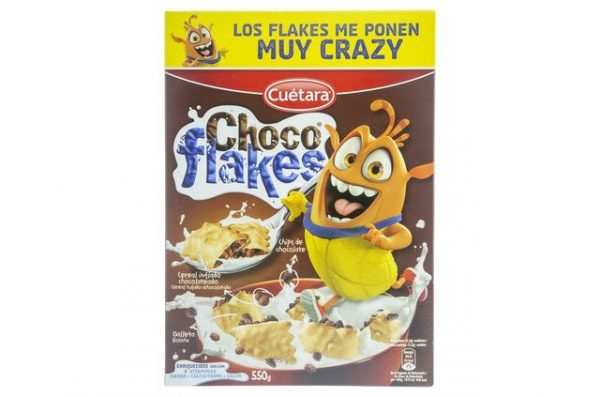 CEREALE CHOCO FLAKES CUETARA 520G – COMIDAS PEPE