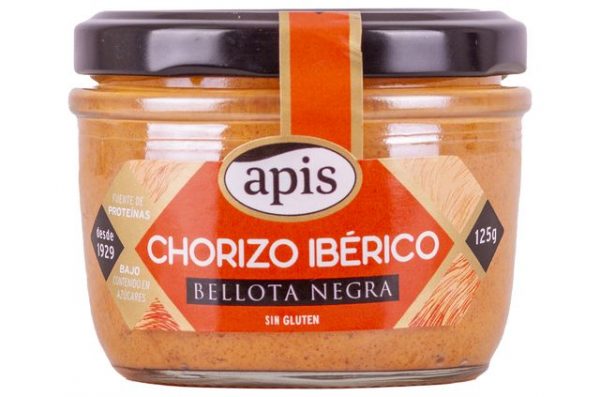 PATE CHORIZO IBERICO BELLOTA NEAGRA APIS 125G – COMIDAS PEPE